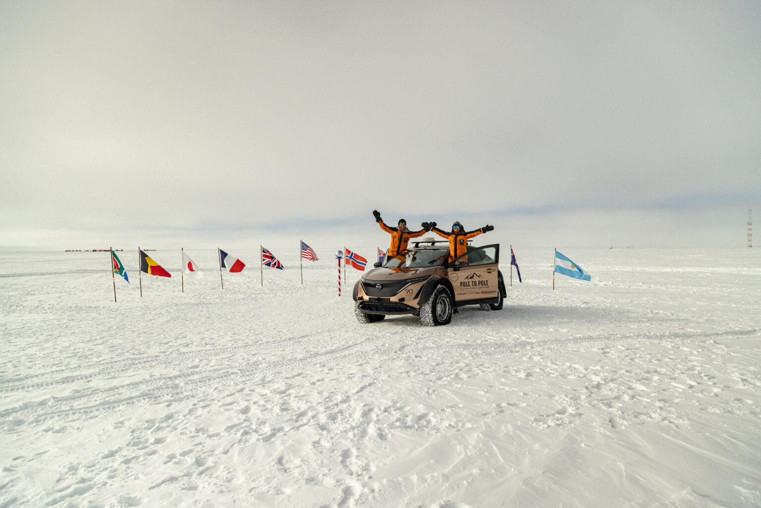 Nissan Ariya completó con éxito la ruta Polo a Polo - Motorhublatam